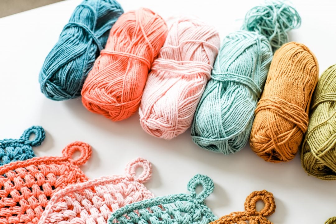 Hexi Puff Coasters, free crochet puff stitch trivet pattern - TL Yarn ...