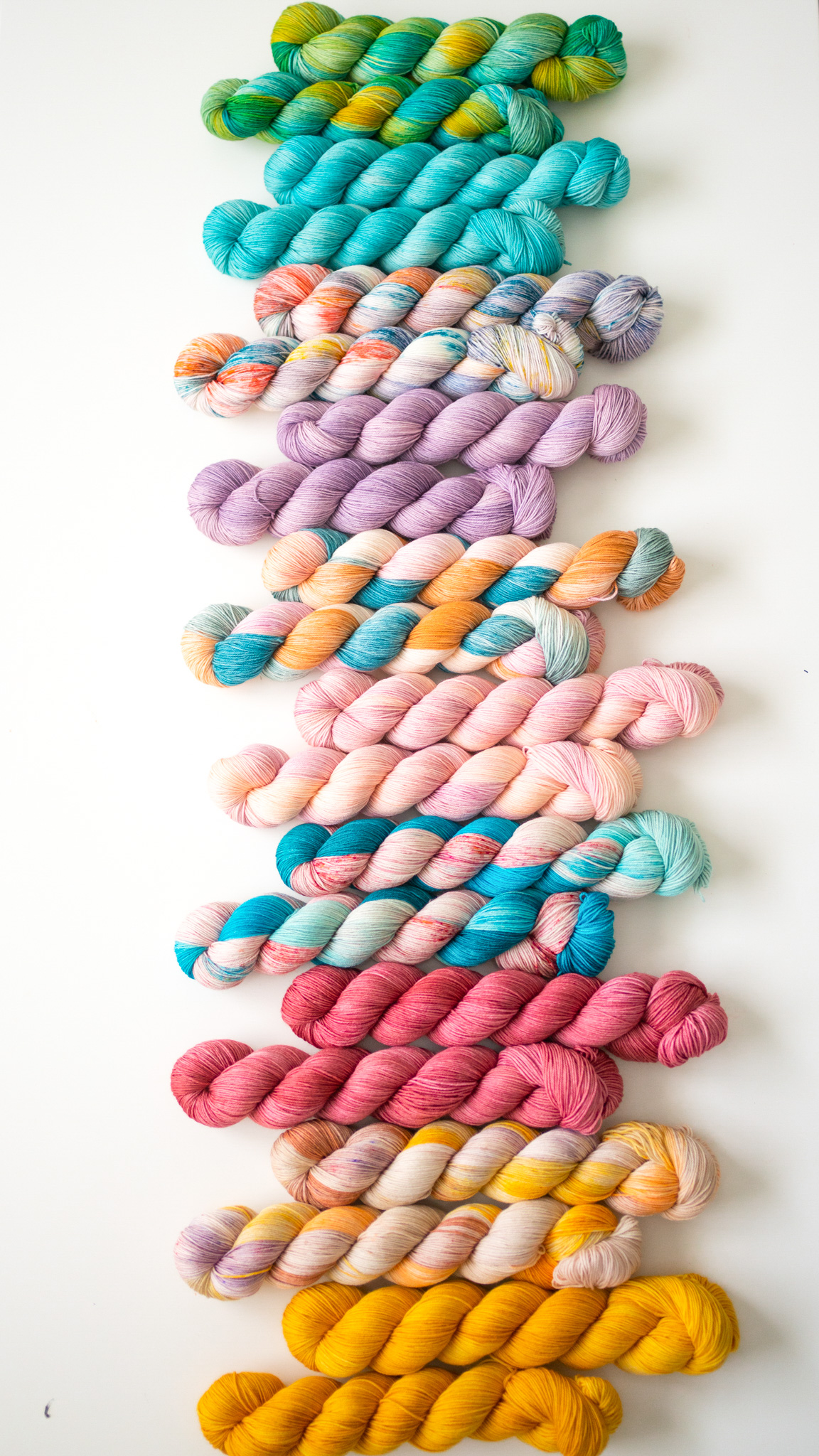 The Sunsoaked Collection, a Collaboration with Sewrella Yarn - TL Yarn ...