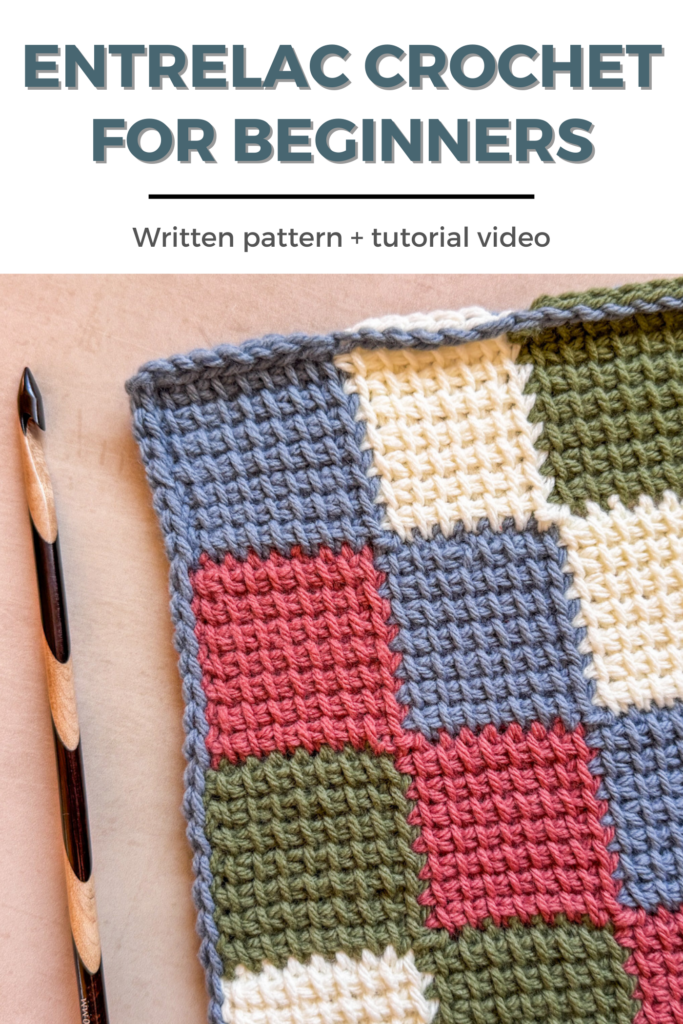 Entrelac Crochet, a Beginner's Guide - VIDEO TUTORIAL - TL Yarn Crafts